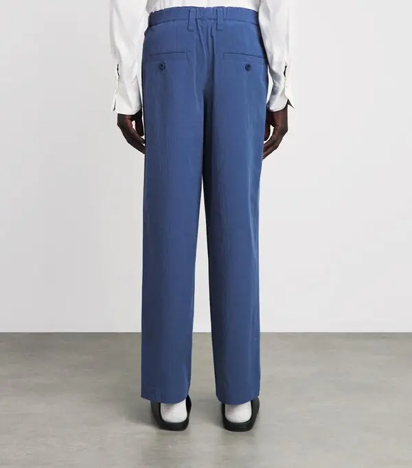 Issey Miyake Pleated Tailored Trousers