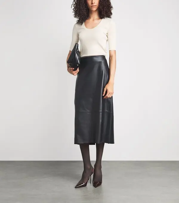Fabiana Filippi Rib-knit Embellished Top