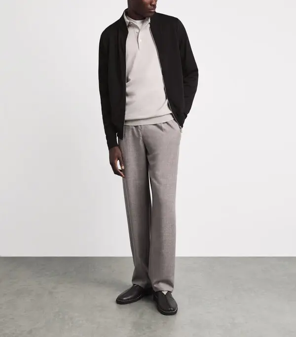 John Smedley Extra Fine Merino Wool Maclean Cardigan