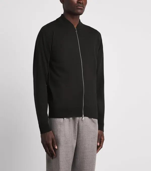 John Smedley Extra Fine Merino Wool Maclean Cardigan