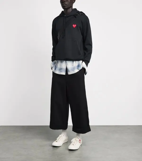 Play Comme Des Garcon Heart Hoodie