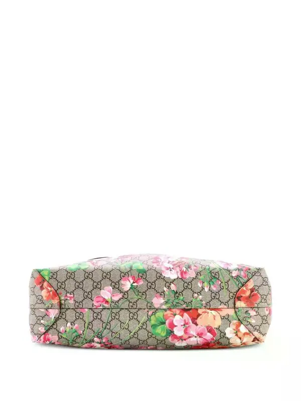 Gucci Reversible Blooms Gg Print Leather Medium Tote Bag