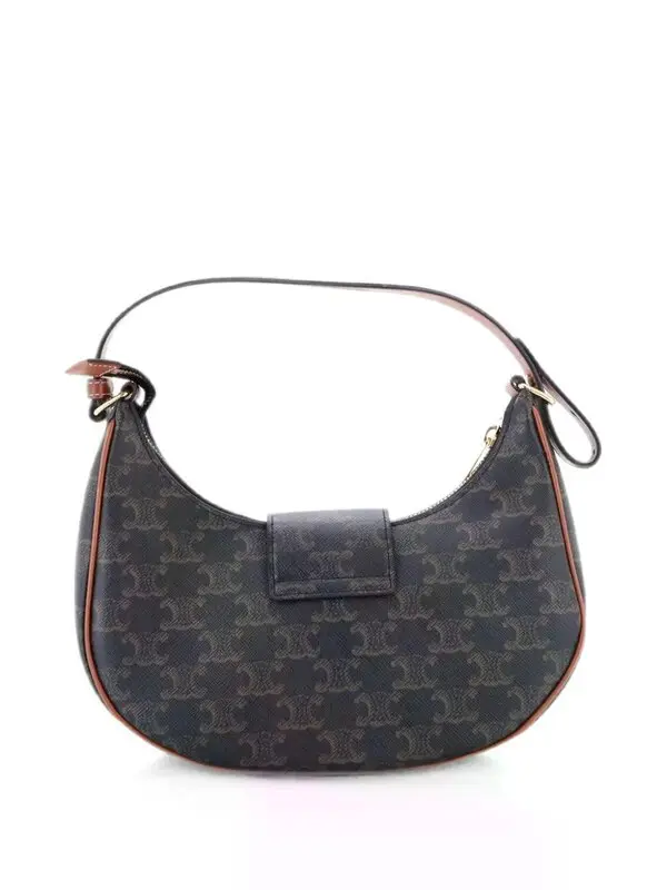Celine Ava Triomphe Bag Triomphe Coated Canvas Shoulder Bag