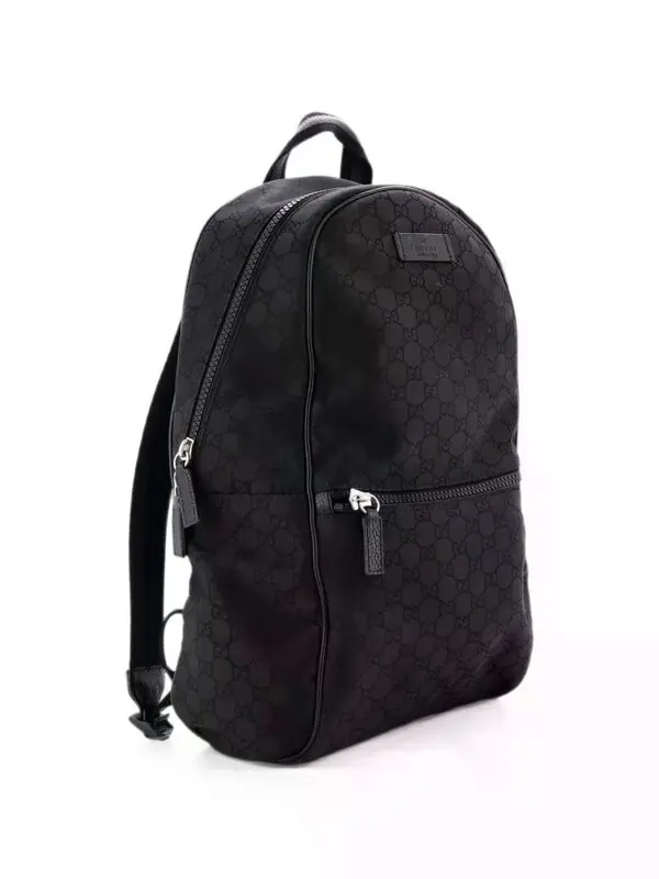 Gucci Slim Front Pocket Gg Nylon Small Backpack