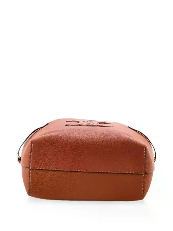 Celine Anais Cabas Leather Small Tote Bag