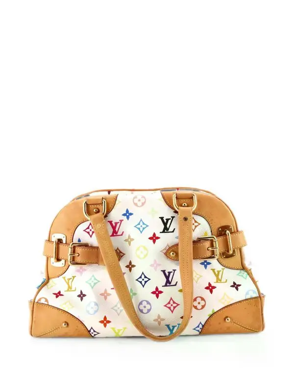 LOUIS VUITTON Claudia Handbag Monogram Multicolor Satchel