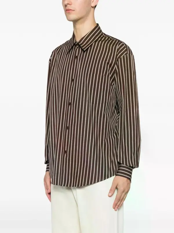 Sandro Striped Long-sleeve Shirt