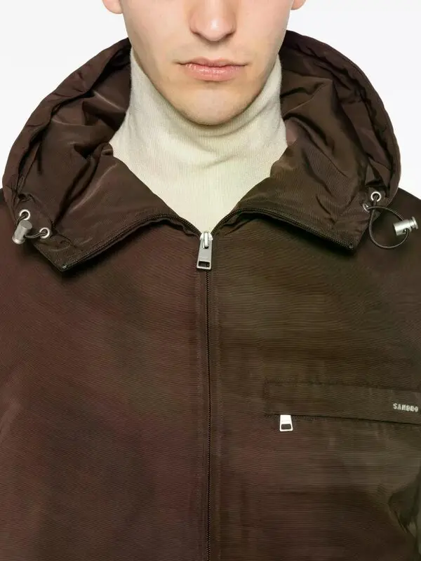 Sandro Logo-detail Zip-front Jacket