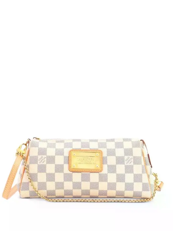 LOUIS VUITTON Eva Handbag Damier Clutch Bag