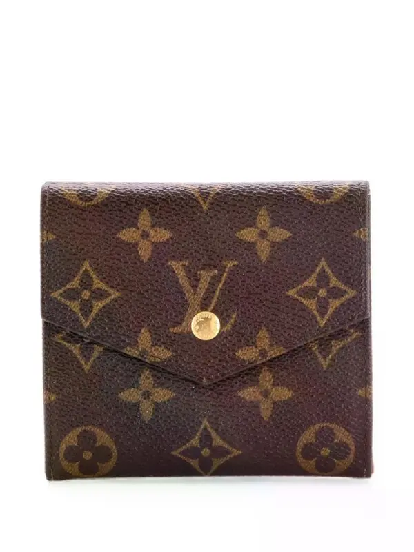 LOUIS VUITTON Victorine Wallet Monogram Canvas Small Wallets