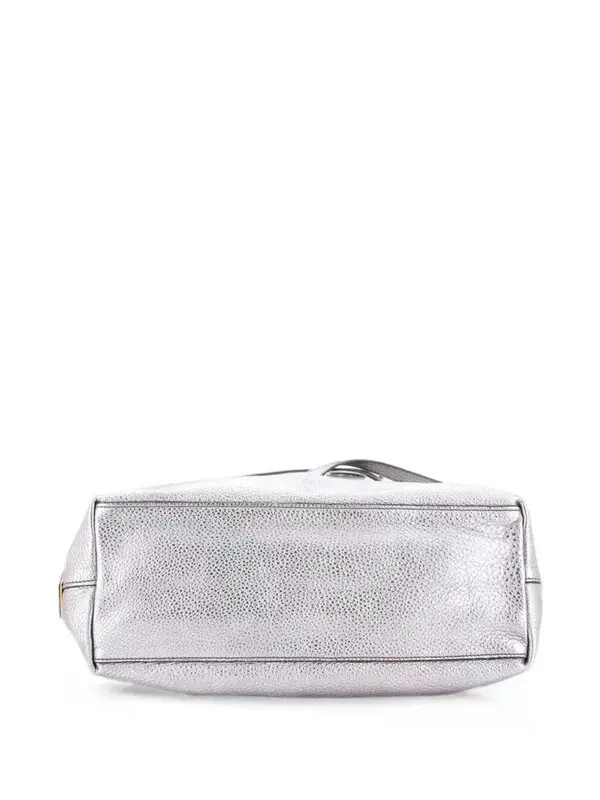 Prada Front Pocket Vitello Daino Medium Tote Bag