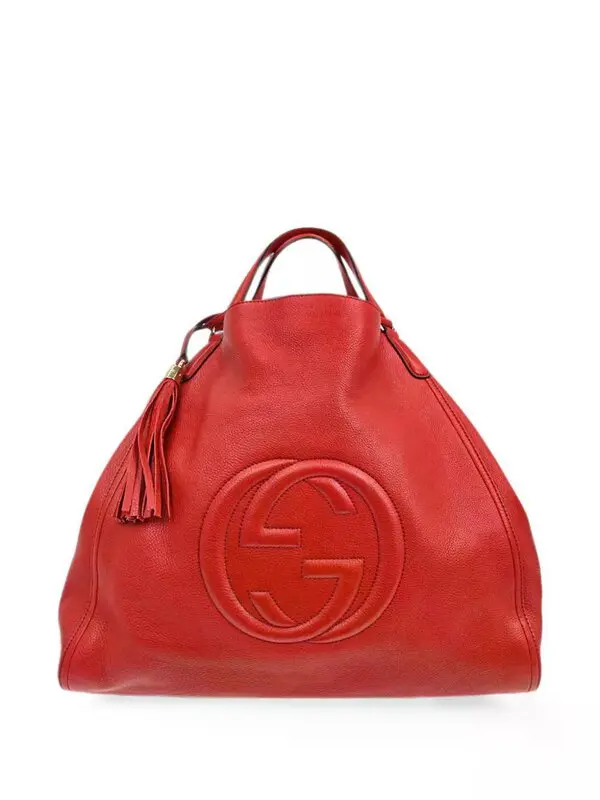 Gucci 2010s Soho Tassel Totebag - Red