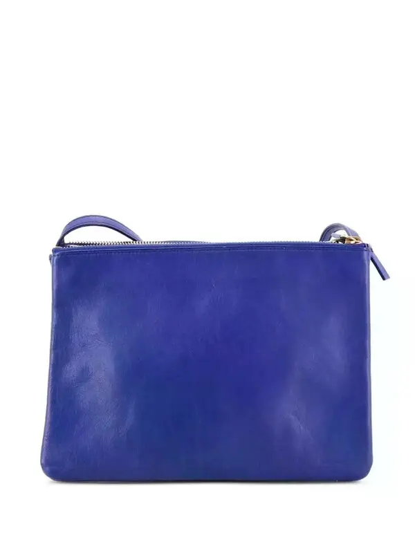 Celine Trio Leather Small Crossbody Bag - Blue