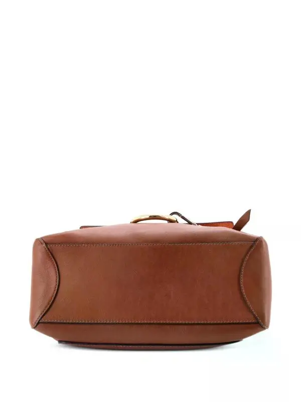 Chloé Faye Day Bag Leather Small Satchel - Brown