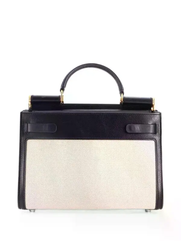 Dolce & Gabbana Sicily 62 Bag Leather Medium Satchel