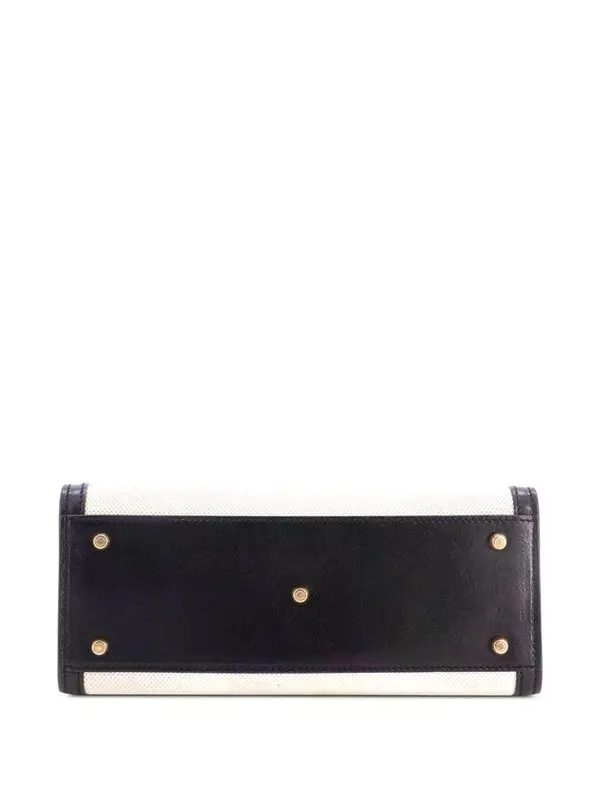 Dolce & Gabbana Sicily 62 Leather Medium Satchel Bag