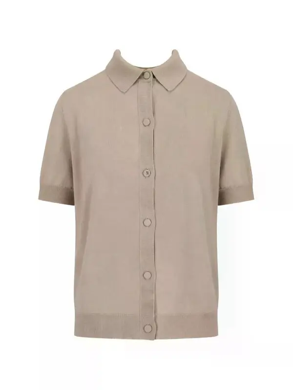 Max Mara Button Short-sleeve Cardigan