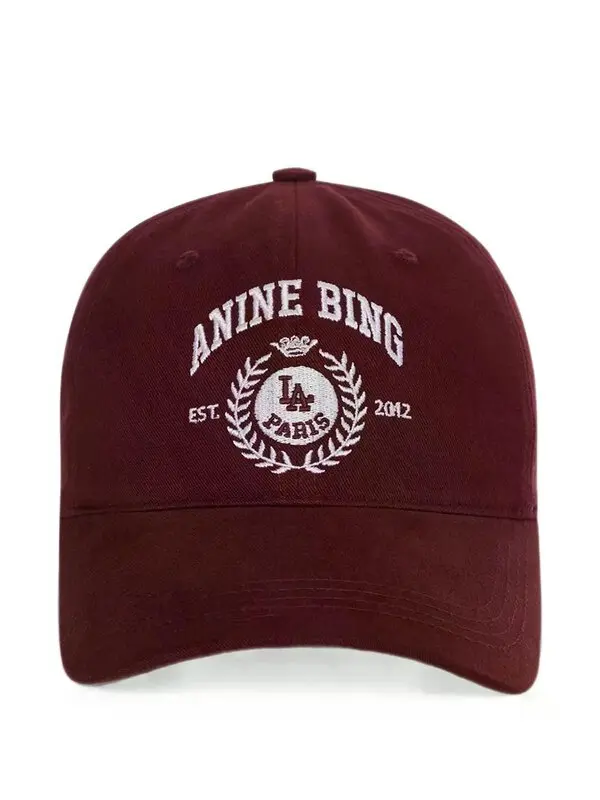 ANINE BING Jeremy Baseball Collegiate Cap - Red