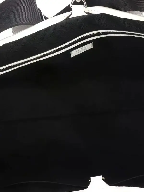 LOUIS VUITTON Monogram Taigarama Weekend Tote Bag - White
