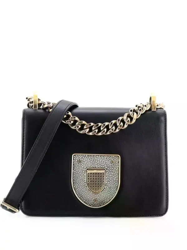 Dior Diorama Club Flap Bag Leather Small Shoulder Bag