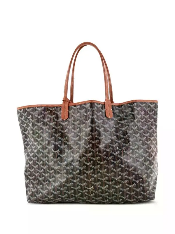 Goyard Saint Louis Printed Coated Canvas Gm Tote Bag - Black
