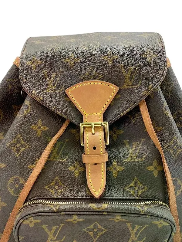 LOUIS VUITTON Monogram Montsouris Backpack - Brown