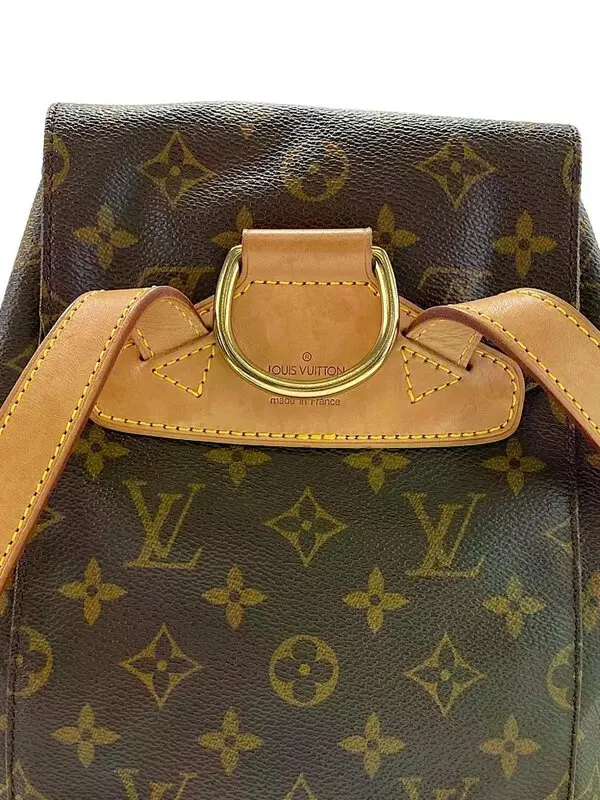 LOUIS VUITTON Monogram Montsouris Backpack - Brown