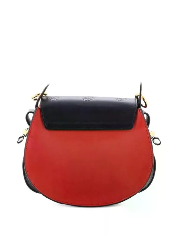 Chloé Tess Embroidered Leather Small Crossbody Bag