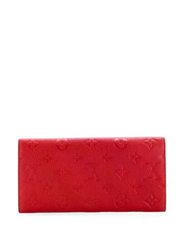 LOUIS VUITTON Curieuse Wallet Monogram Empreinte Leather Small Wallets