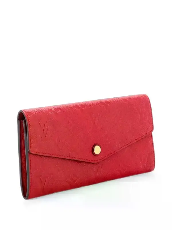 LOUIS VUITTON Curieuse Wallet Monogram Empreinte Leather Small Wallets