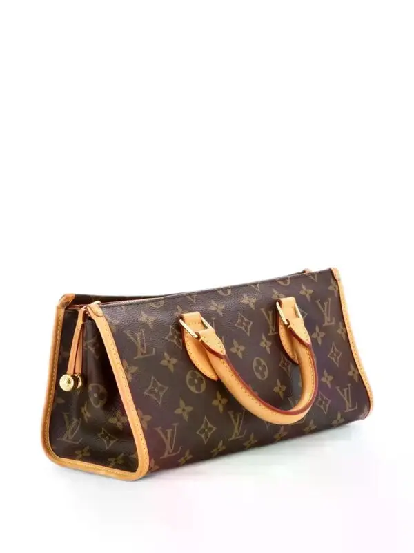 LOUIS VUITTON Popincourt Handle Bag Monogram Canvas Satchel - Brown