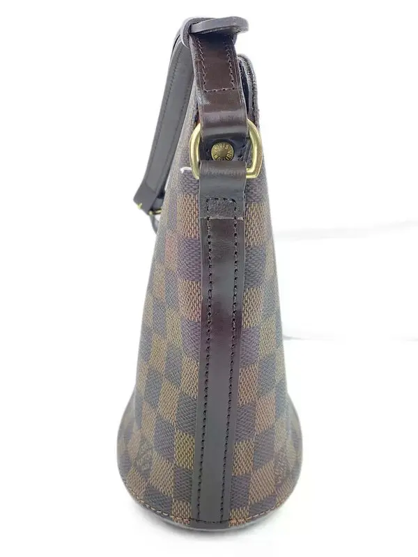 LOUIS VUITTON 2007 Drouot Damier Ebene Shoulder Bag