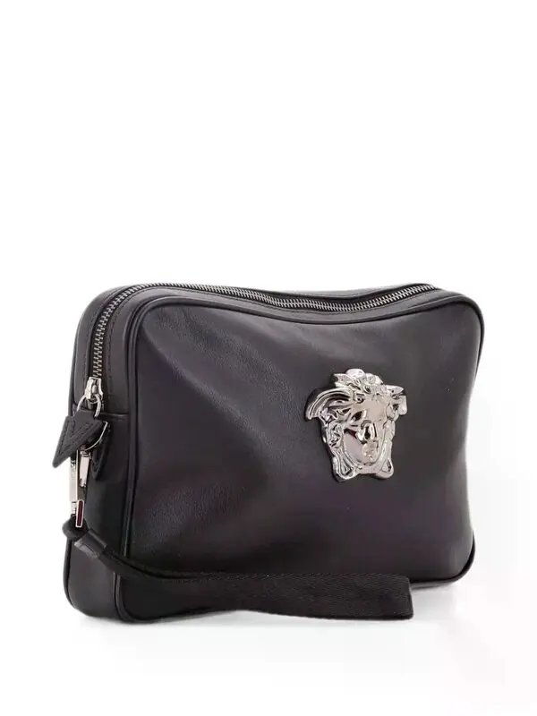 Versace Medusa Wristlet Leather Large Pouch