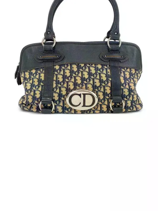 Dior 2000s Trotter Tote Bag - Blue