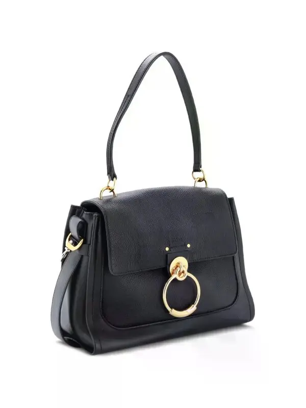 Chloé Faye Day Bag Leather Small Satchel - Black
