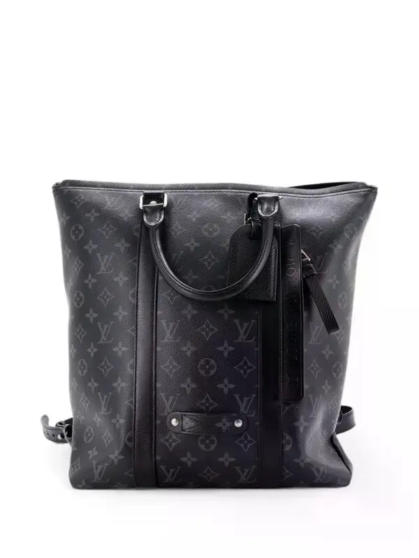 LOUIS VUITTON Backpack Monogram Eclipse Canvas Tote Bag