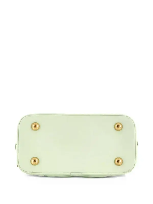 LOUIS VUITTON Alma Handbag Bubblegram Leather Bb Shoulder Bag - Green