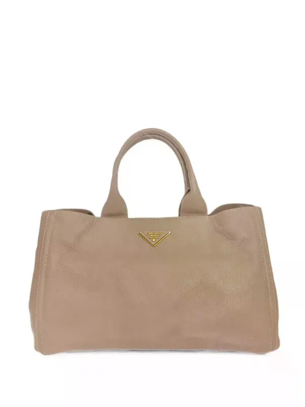 Prada 2012 Canapa Leather Tote Bag