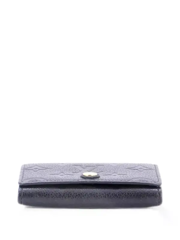 LOUIS VUITTON Multicartes Monogram Empreinte Leather Card Holder
