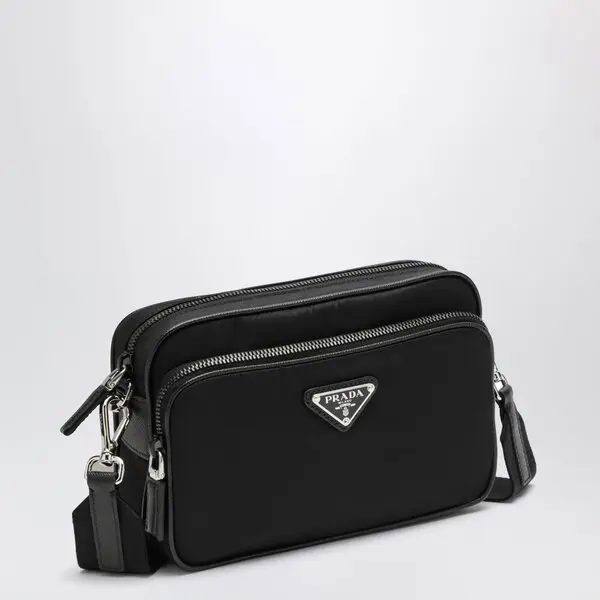 Prada Re-nylon And Saffiano Leather Crossbody Bag