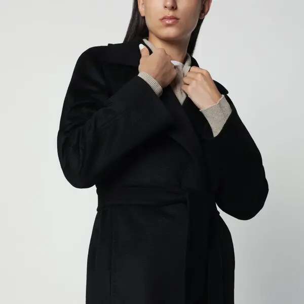 Max Mara Manuela Icon Coat In Zibeline Camel