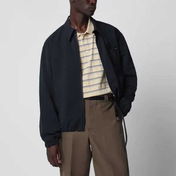 Prada Blouson In Technical Fabric
