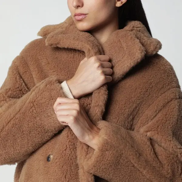 Max Mara Teddy Bear Icon Coat - Brown