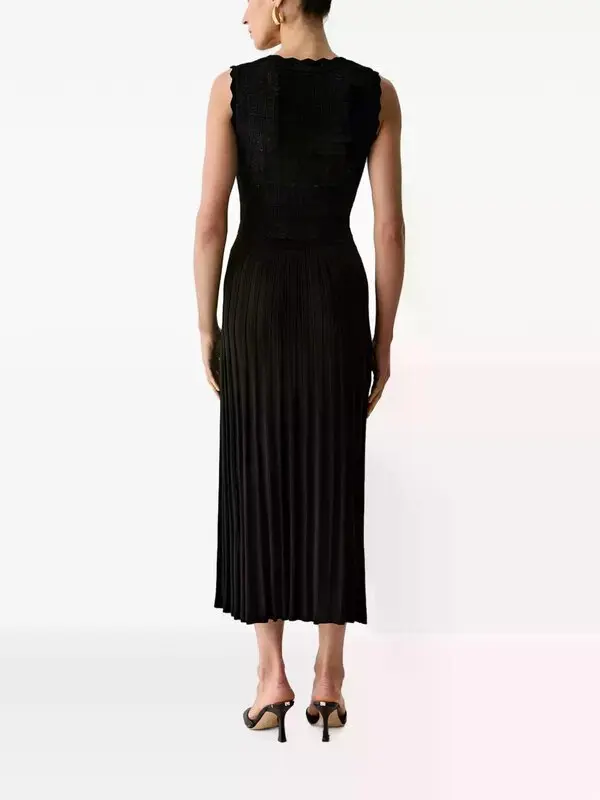 MORGAN Pleated Midi Dress