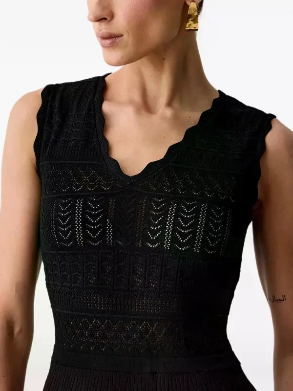 MORGAN Pleated Midi Dress