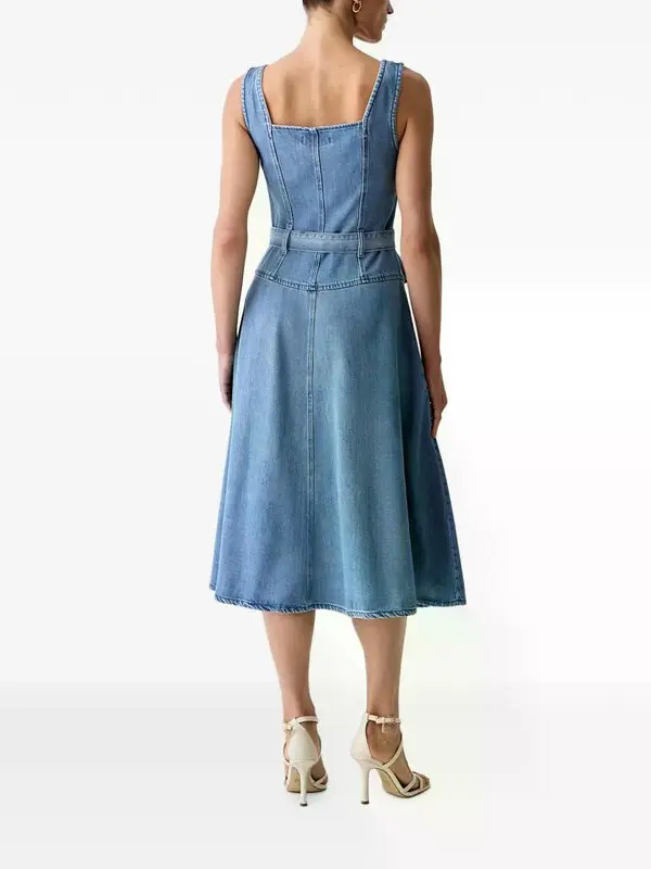 MORGAN Button-front Midi Dress