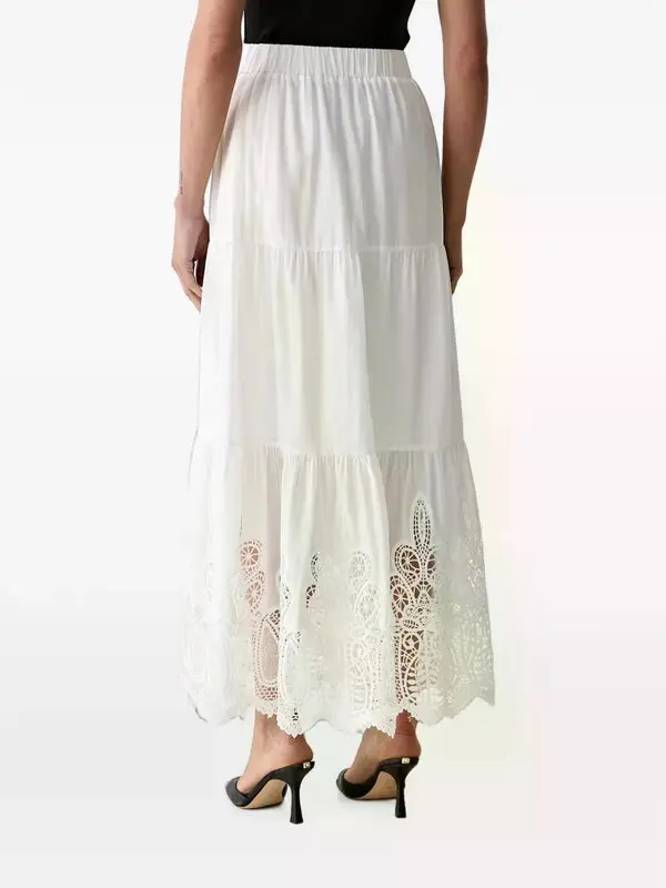 MORGAN Broderie-anglaise Maxi Skirt