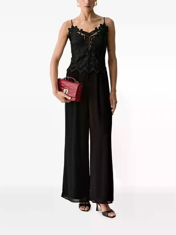 MORGAN Lace-panelled Jumpsuit
