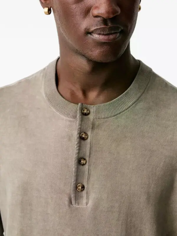 Rag & Bone Henley-neck Sweater