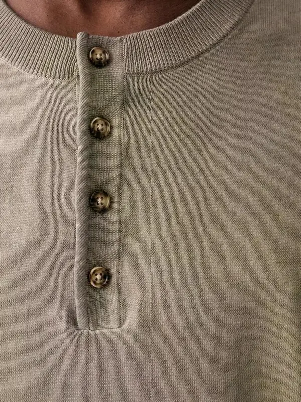 Rag & Bone Henley-neck Sweater